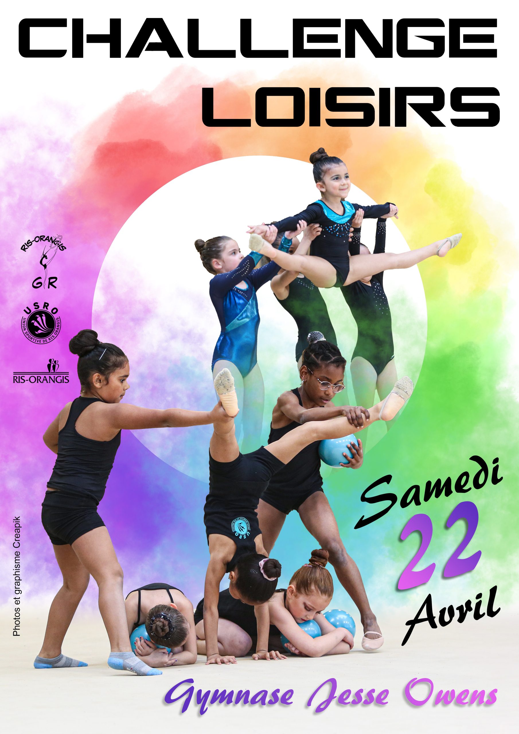 Affiche du challenge loisirs 2023 Ris Orangis